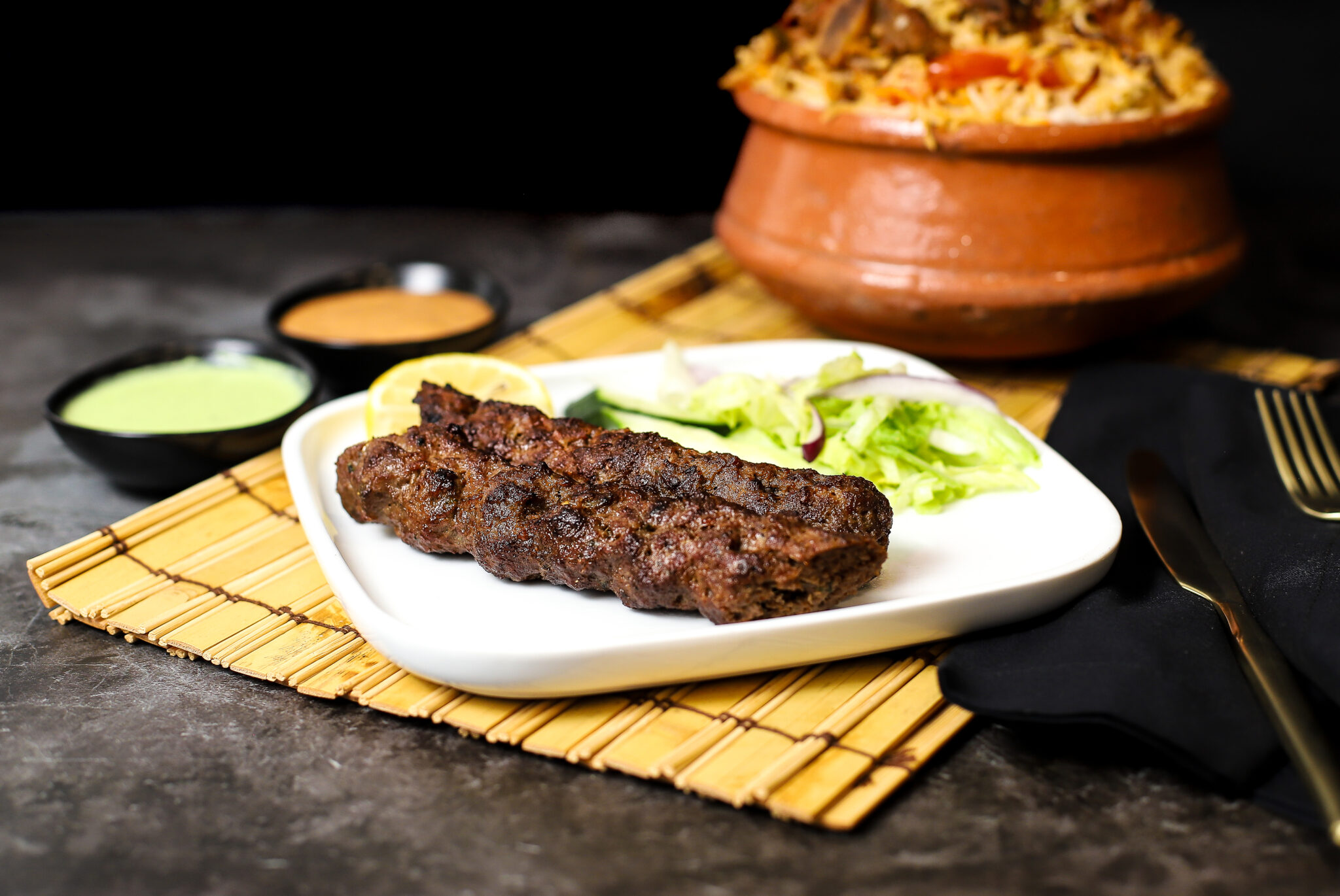 Beef seekh kabab - Biryani Boss