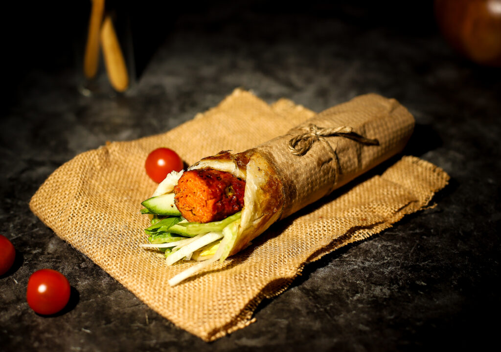 Chicken Kabab Wrap - Biryani Boss